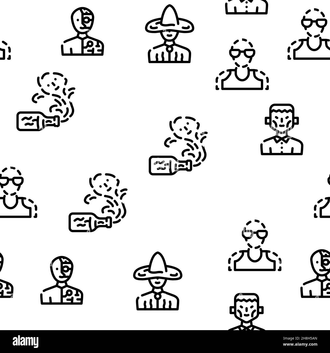 Burning angel Stock Vector Images - Alamy