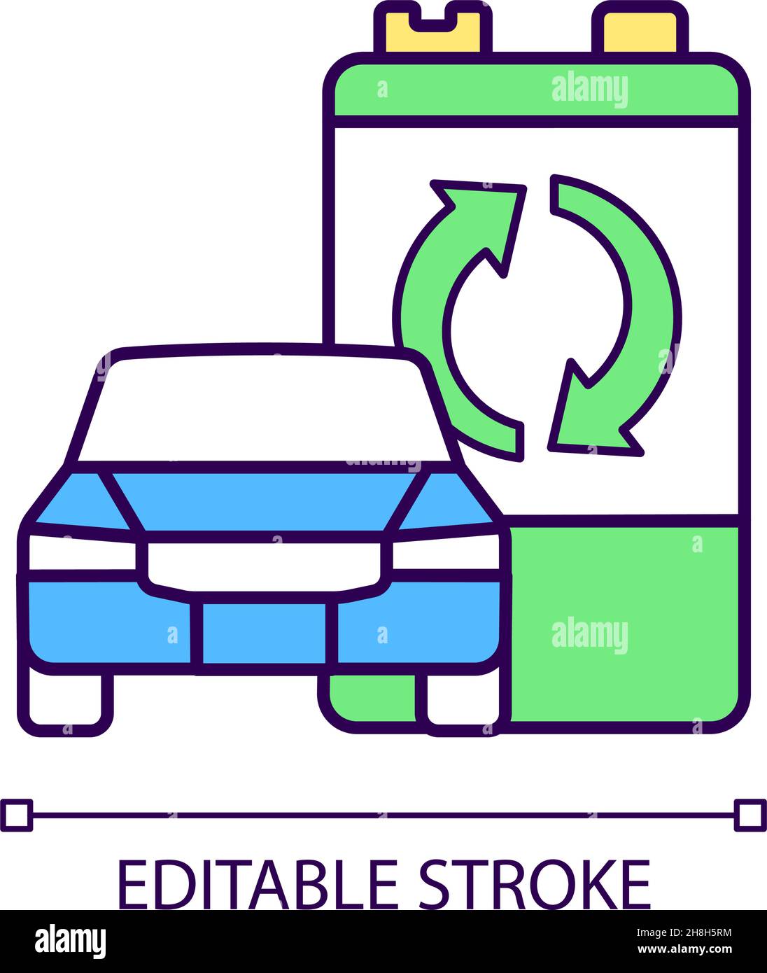 Ev battery waste hi-res stock photography and images - Alamy