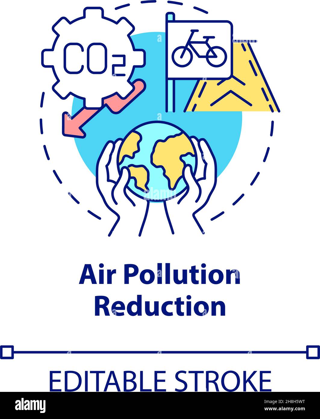 Sustainable bike sharing Stock Vector Images - Alamy