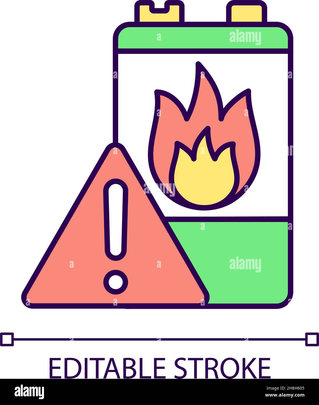 Spontaneous and combustion Stock Vector Images - Alamy