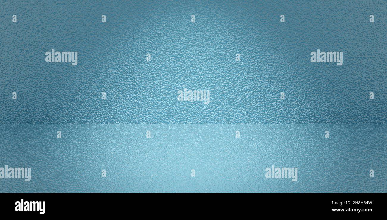 Empty blue abstract scene, studio for filming, illuminated by spotlight ...