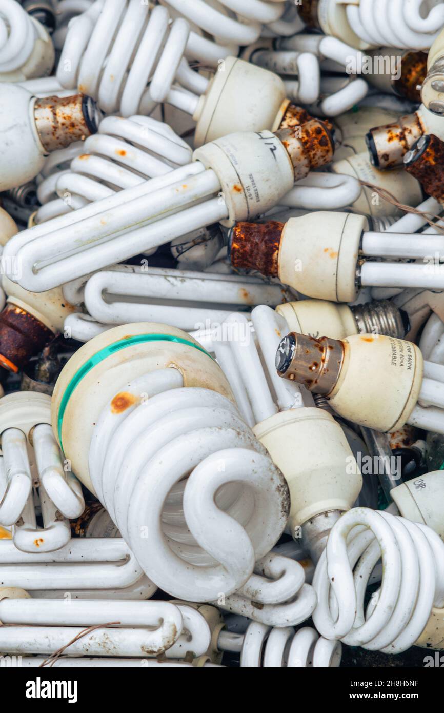 "Discarded electronics", Recycling, Hazardous waste Stock Photo - Alamy
