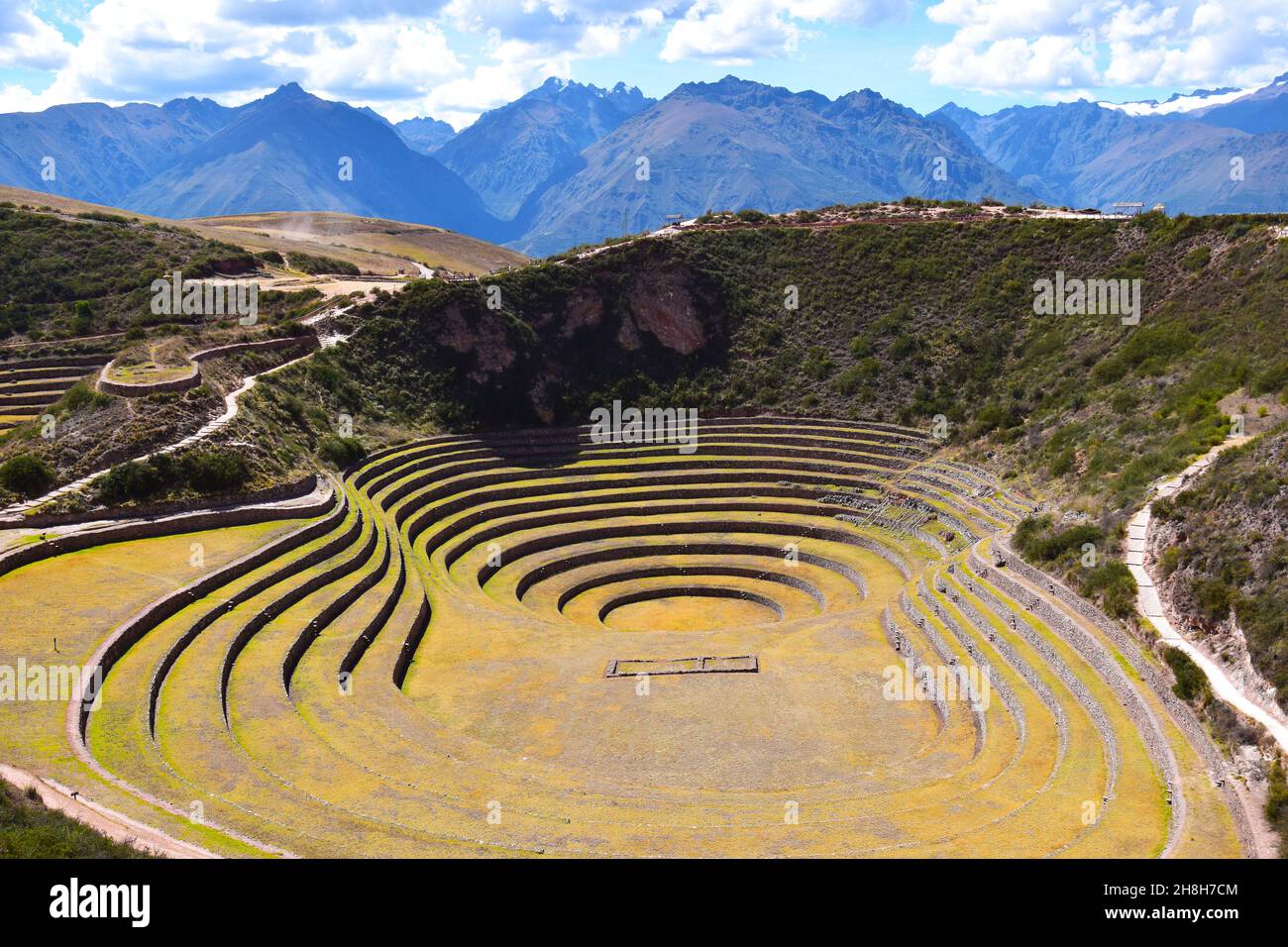 Andean Scenery in Peru Stock Photo - Alamy
