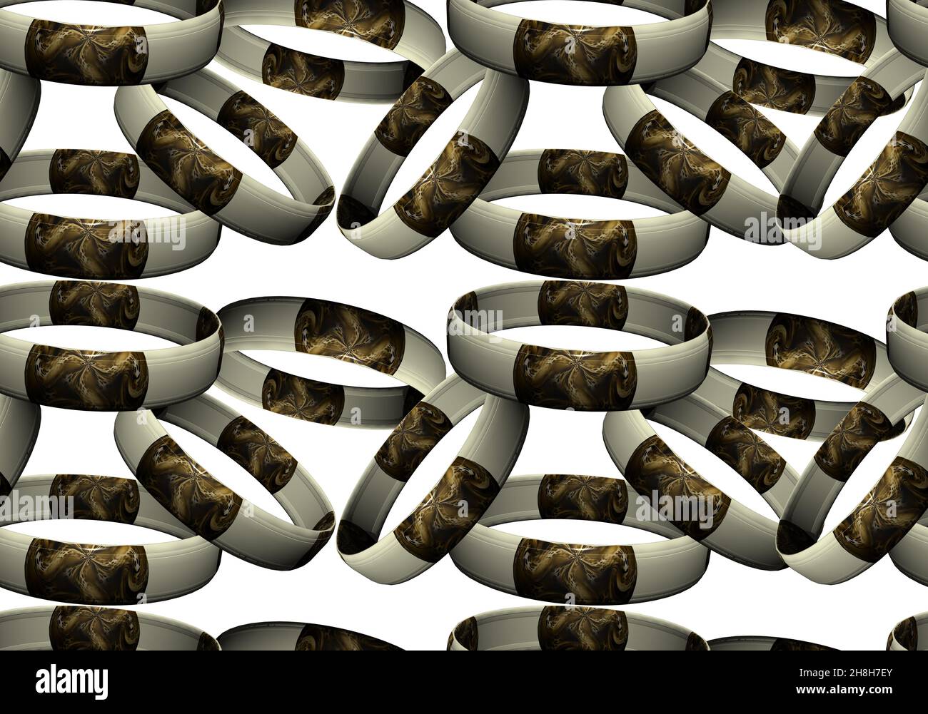 3d rendering abstract capsule colorful background. Seamless pattern ...