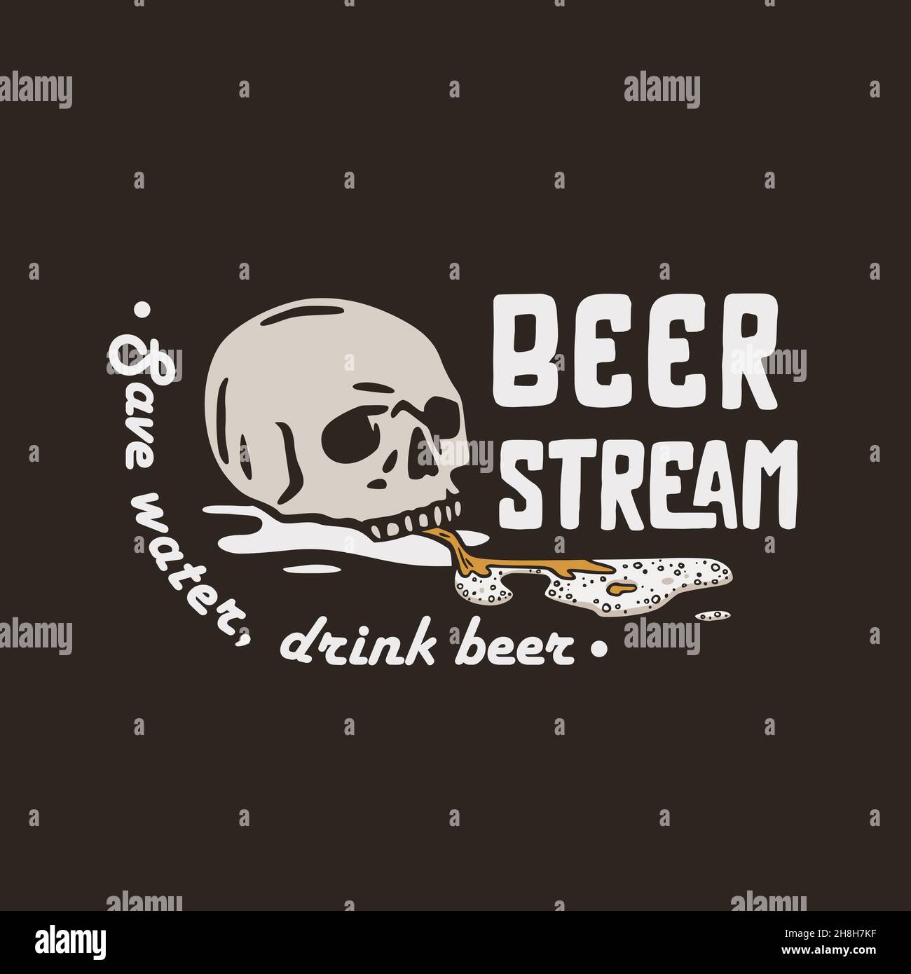 Beer skull hi-res stock photography and images - Alamy