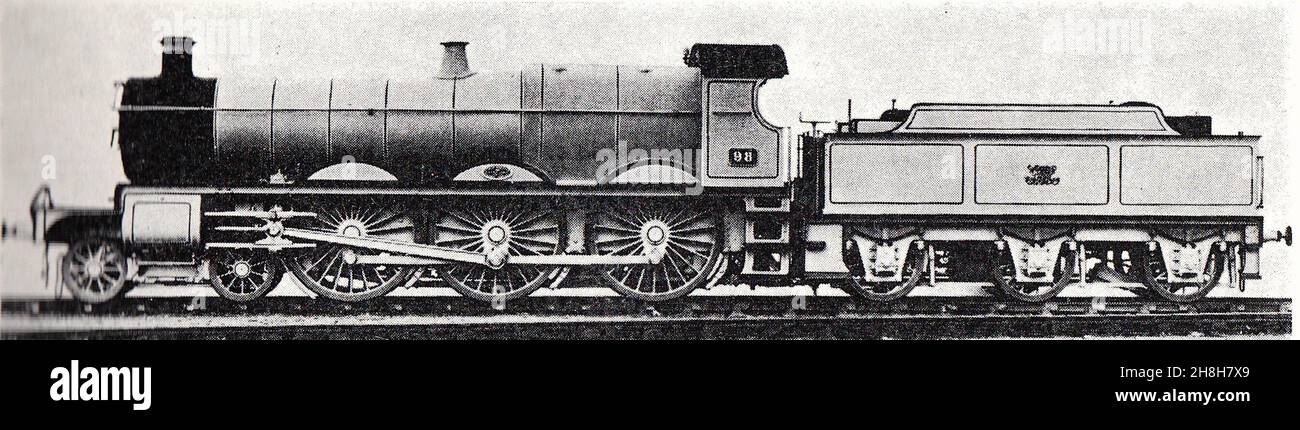 GWR 4-6-0 No.98 Stock Photo - Alamy