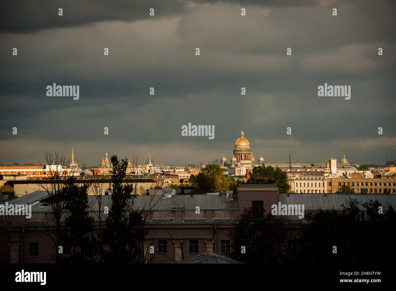 View across roof st hi-res stock photography and images - Alamy