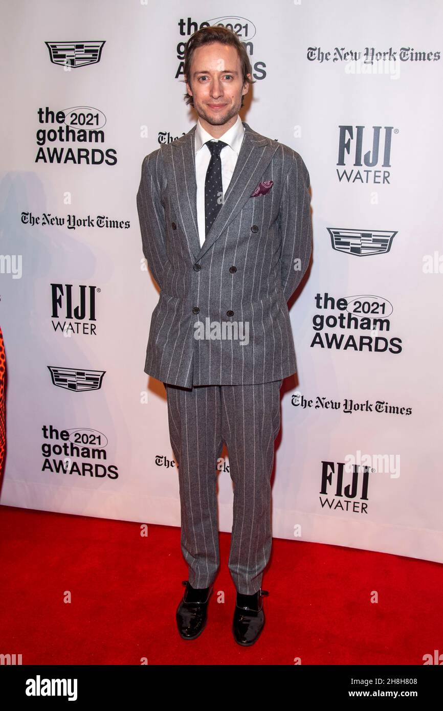 NEW YORK, NEW YORK - NOVEMBER 29: David Rysdahl attends the 2021 Gotham ...