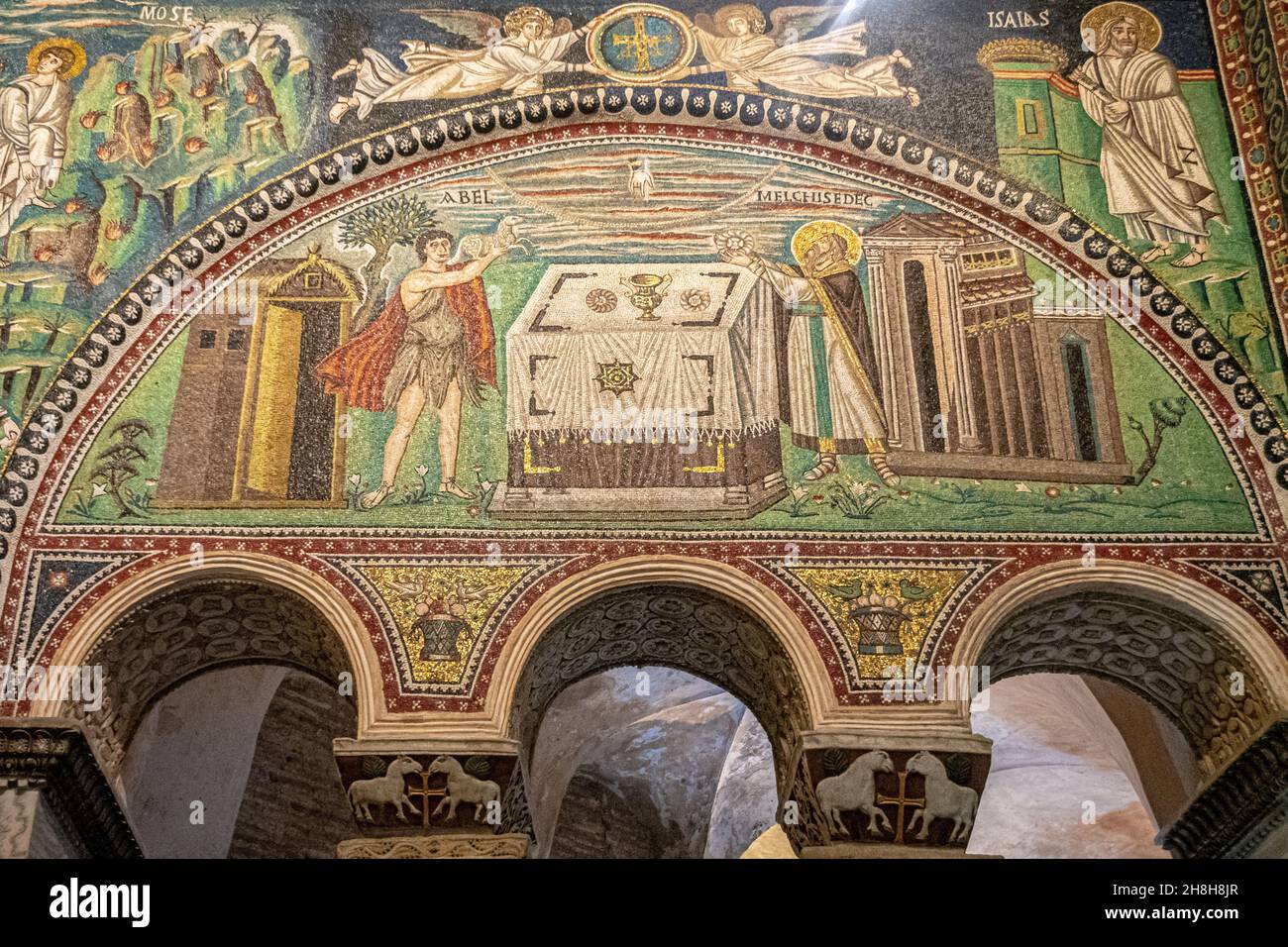 Ravenna, Italy - 01.11.2021 - Famous Early Christian Mosaics at San ...