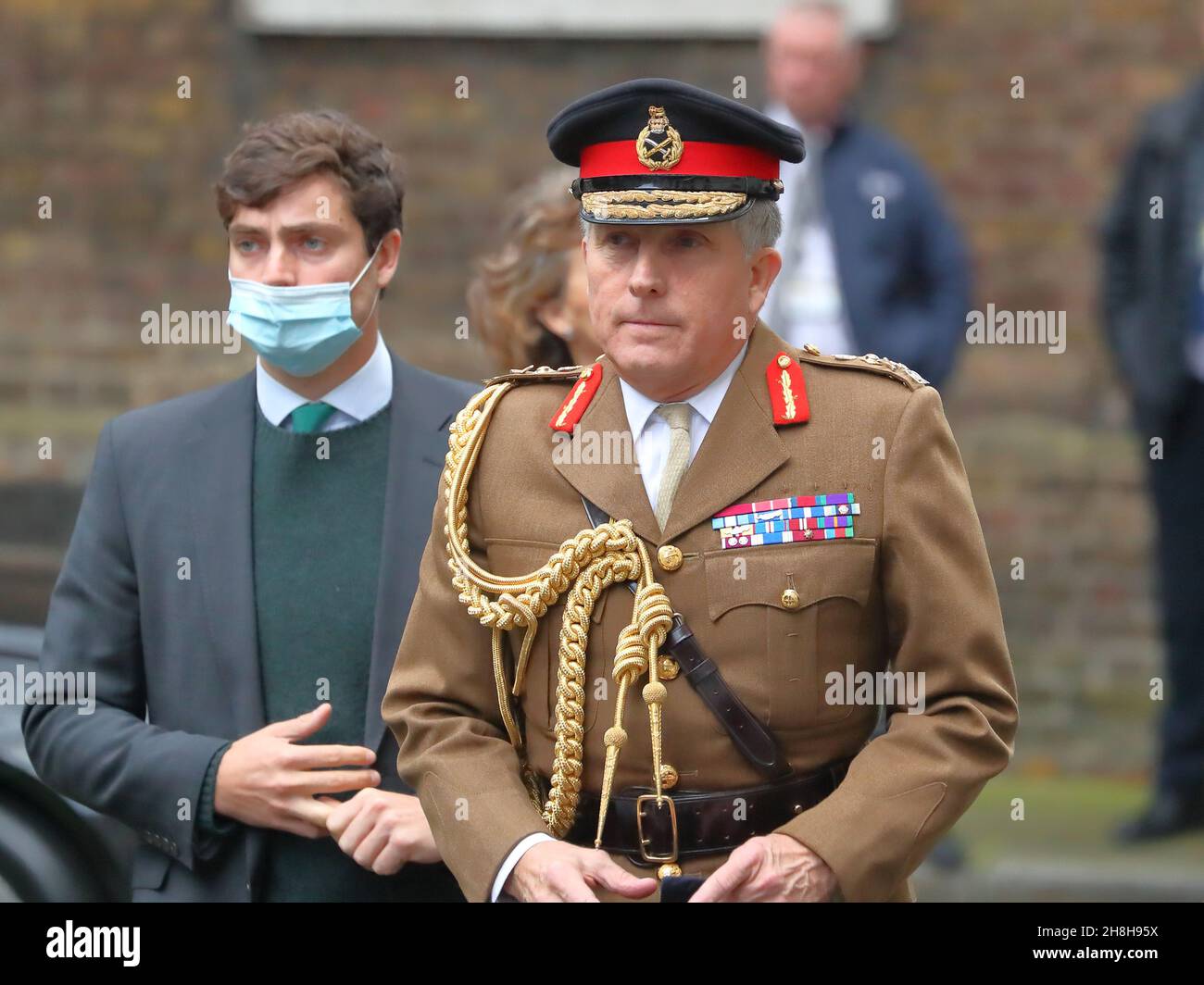 London, UK. 30th Nov, 2021. The outgoing British Chief of Defence Staff ...