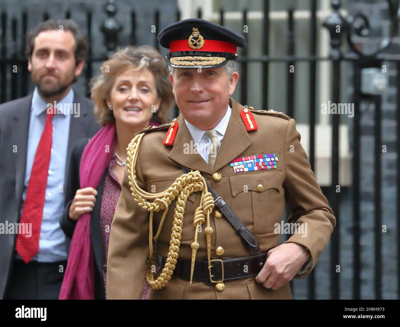 London, UK. 30th Nov, 2021. The outgoing British Chief of Defence Staff ...