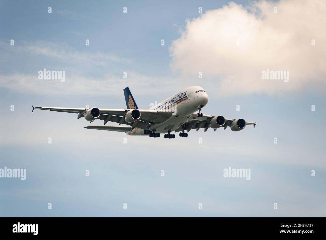 29.11.2021, Singapore, Republic of Singapore, Asia - Singapore Airlines ...