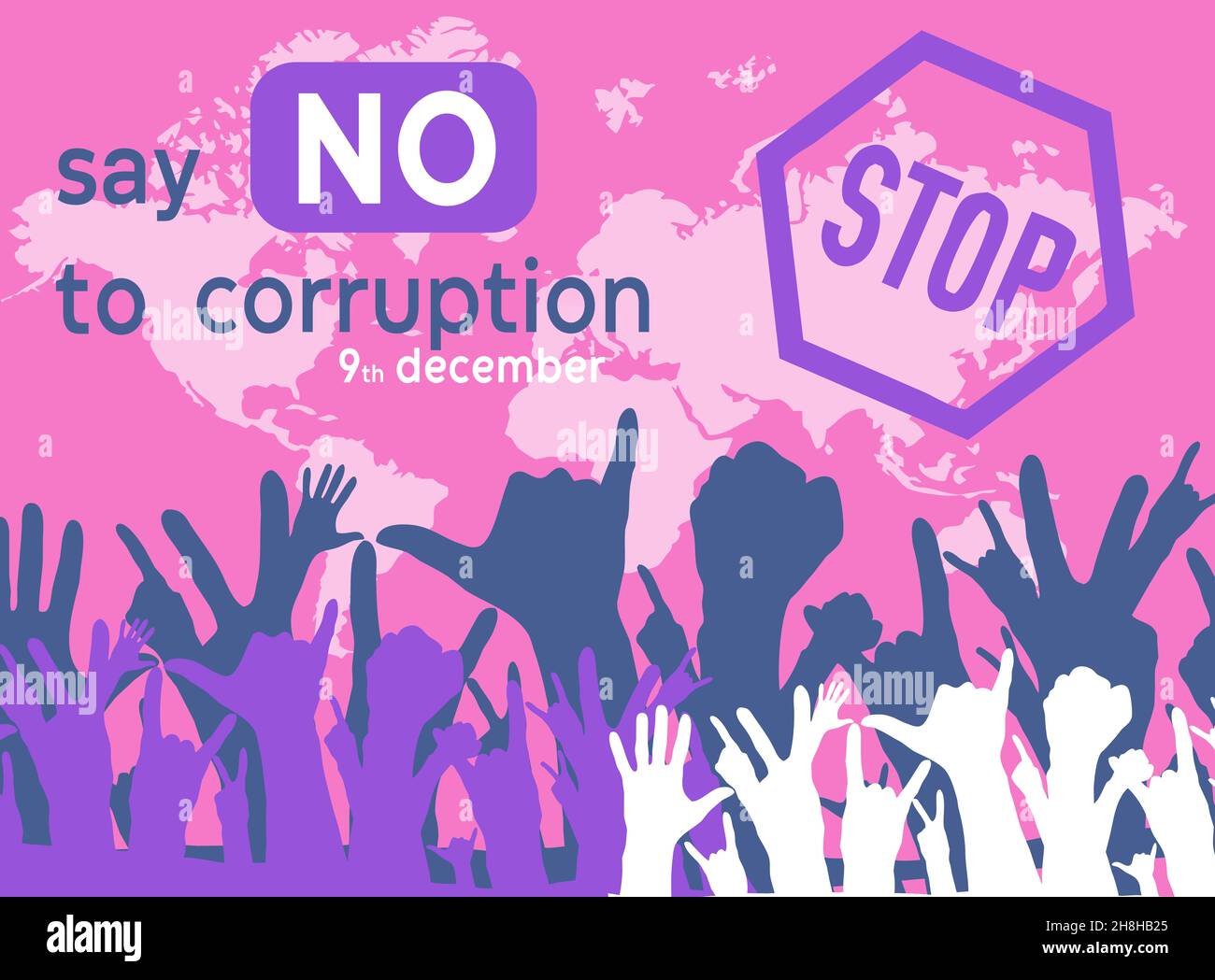 Say No To Corruption Posters