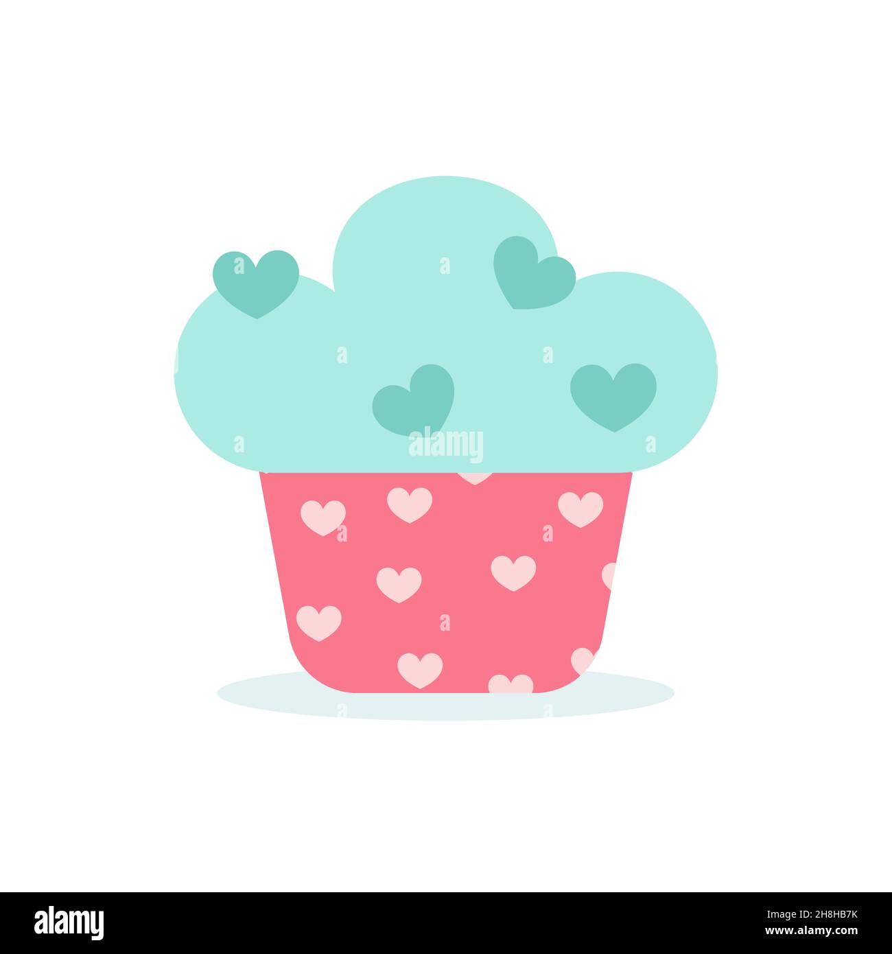 Eps cupcake design hi-res stock photography and images - Alamy