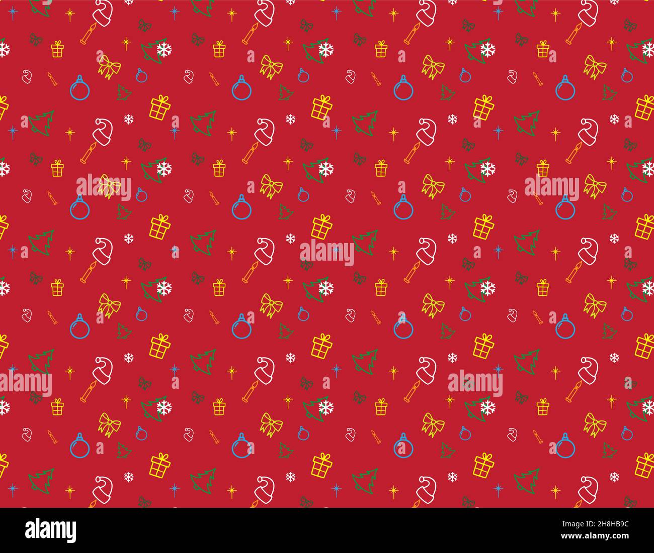 Wrapped christmas gift stars Stock Vector Images - Alamy