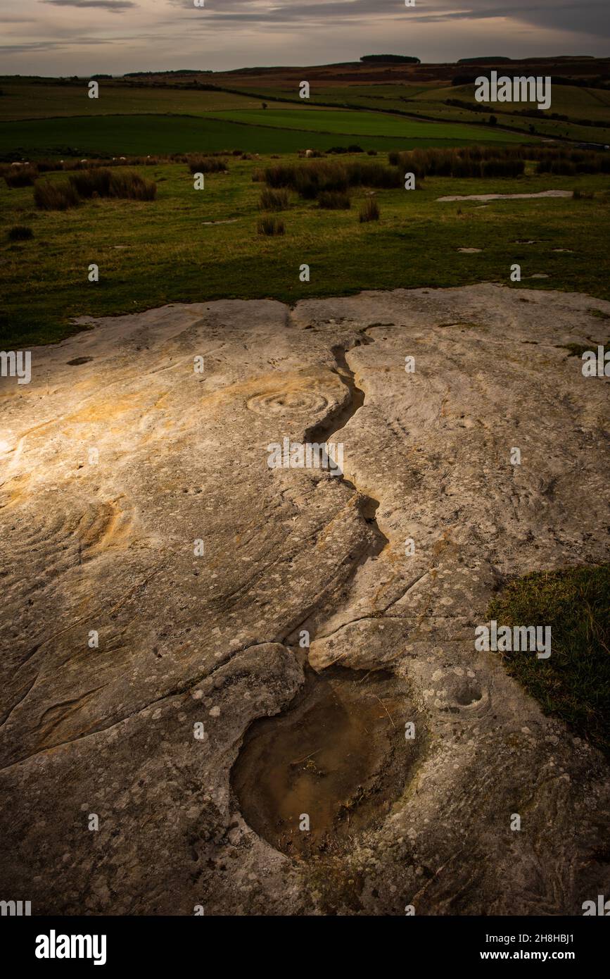 Neolithic rock art carved hi-res stock photography and images - Alamy