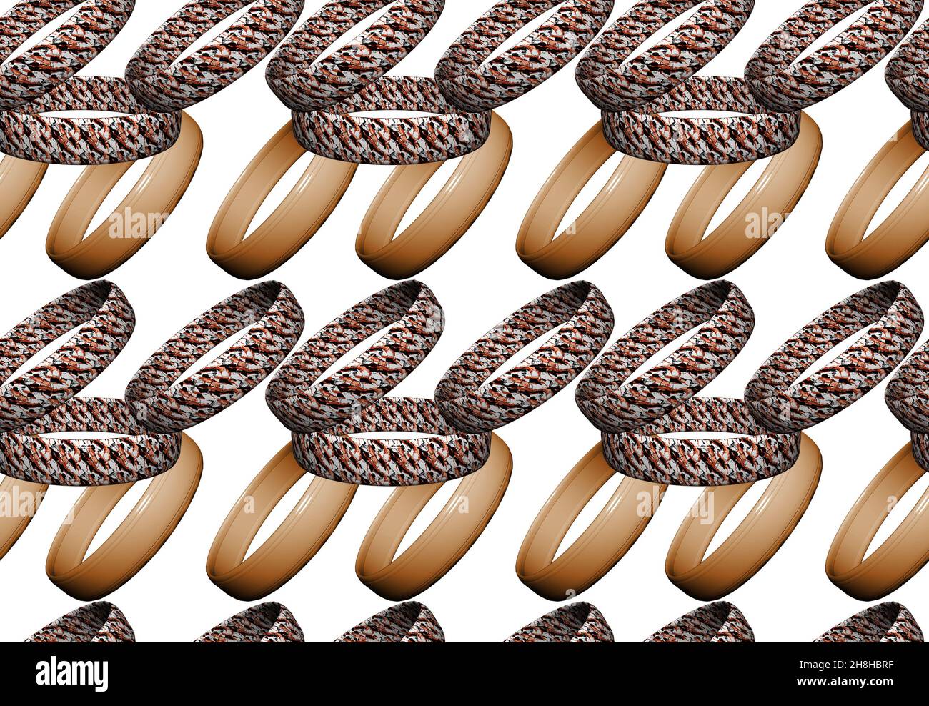 3d rendering abstract capsule colorful background. Seamless pattern ...