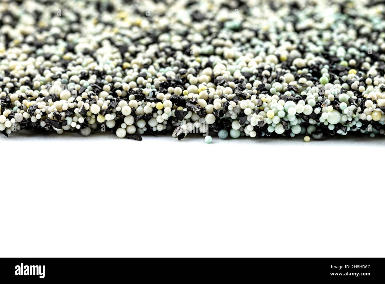 Background made from a macro photo of the inside of the filter with ...