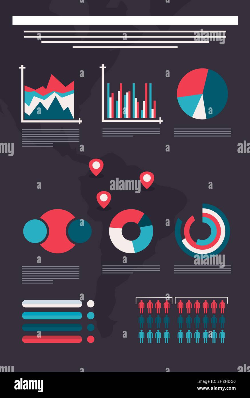 nice infographic poster with charts Stock Vector Image & Art - Alamy