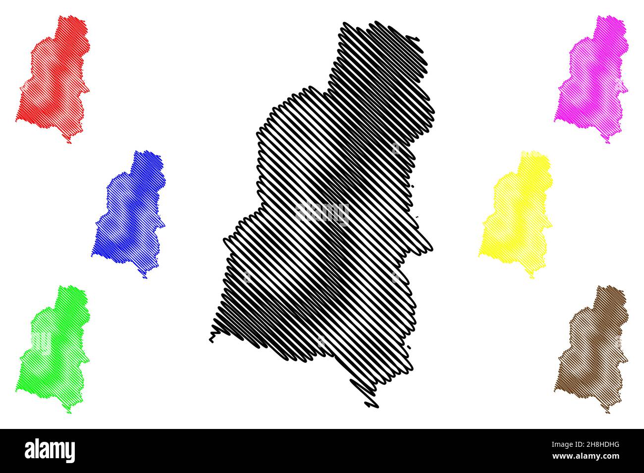 Godda district (Jharkhand State, Republic of India, Santhal Pargana ...