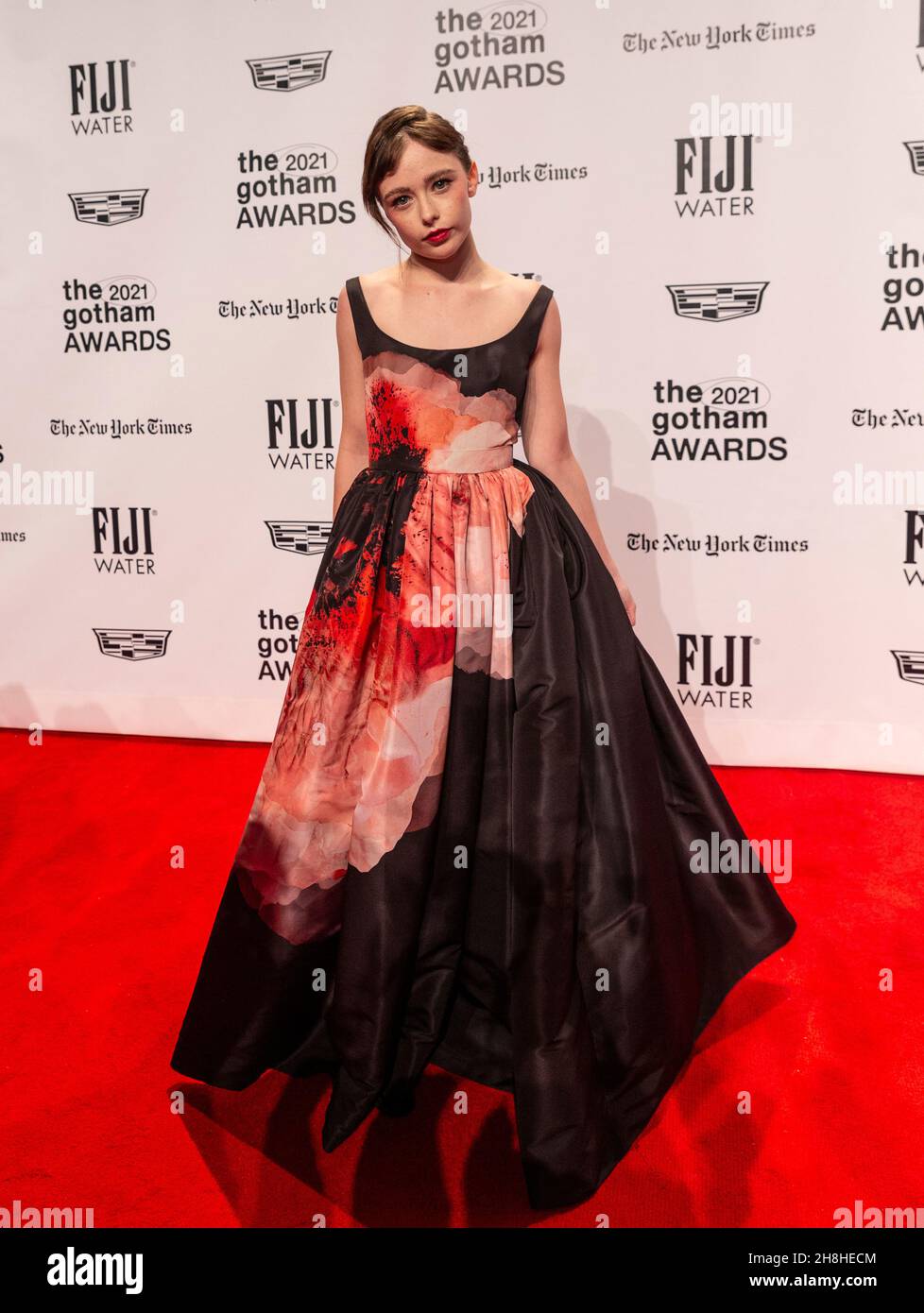 Suzanna Son attends the 2021 Gotham Awards at Cipriani Wall Street in ...