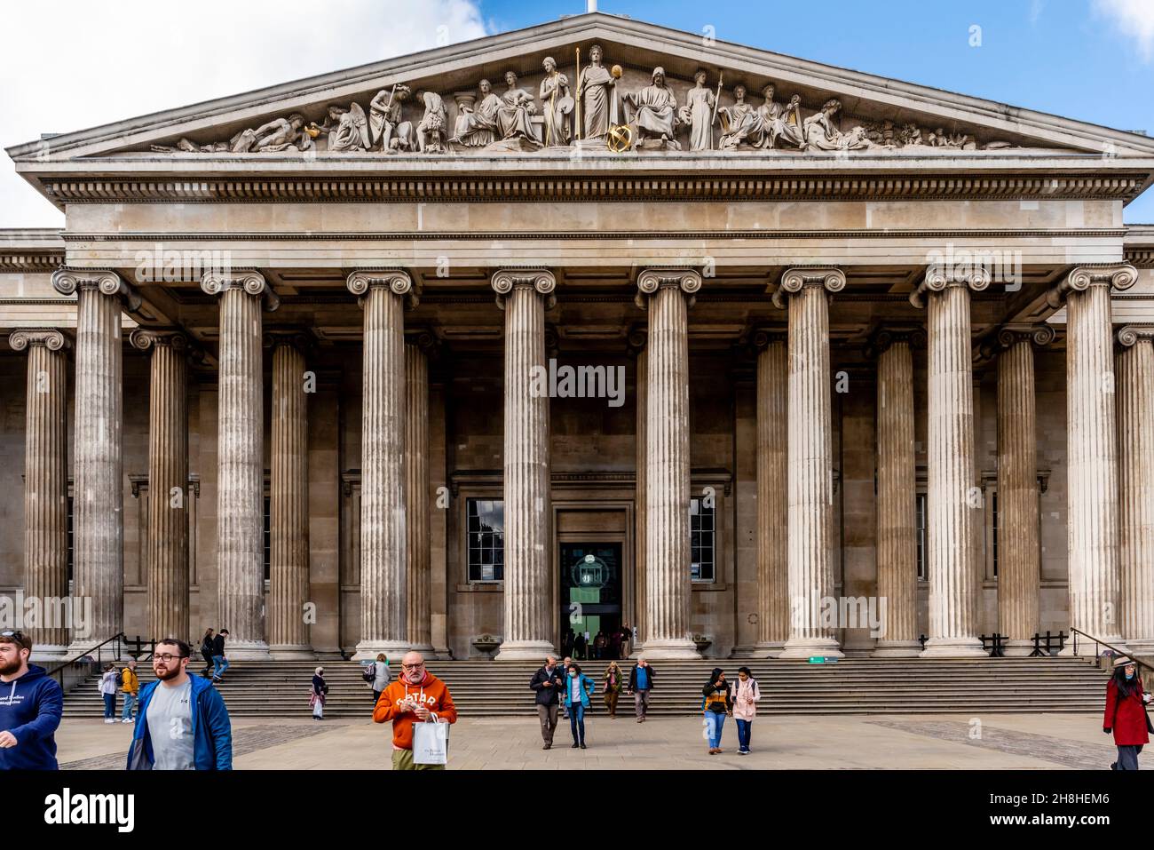 British museum london exterior hi-res stock photography and images - Alamy