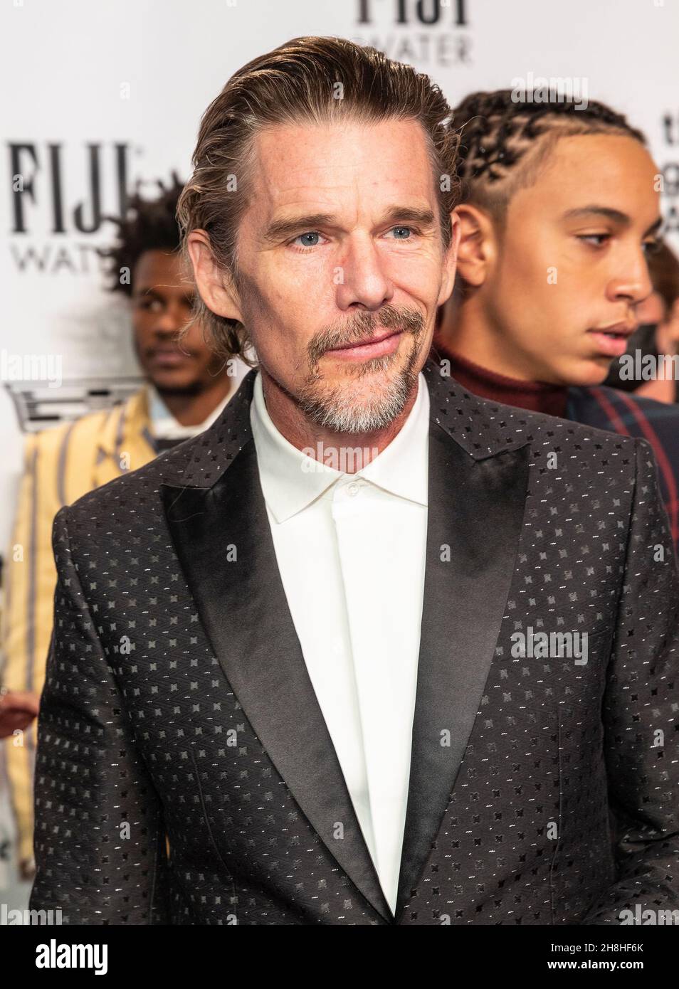 Ethan Hawke attends the 2021 Gotham Awards at Cipriani Wall Street ...