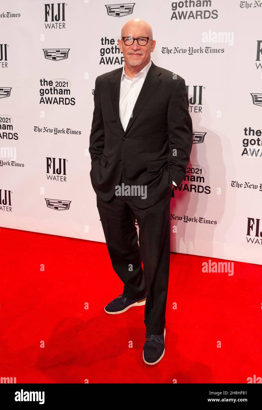 Alex Gibney attends the 2021 Gotham Awards at Cipriani Wall Street ...