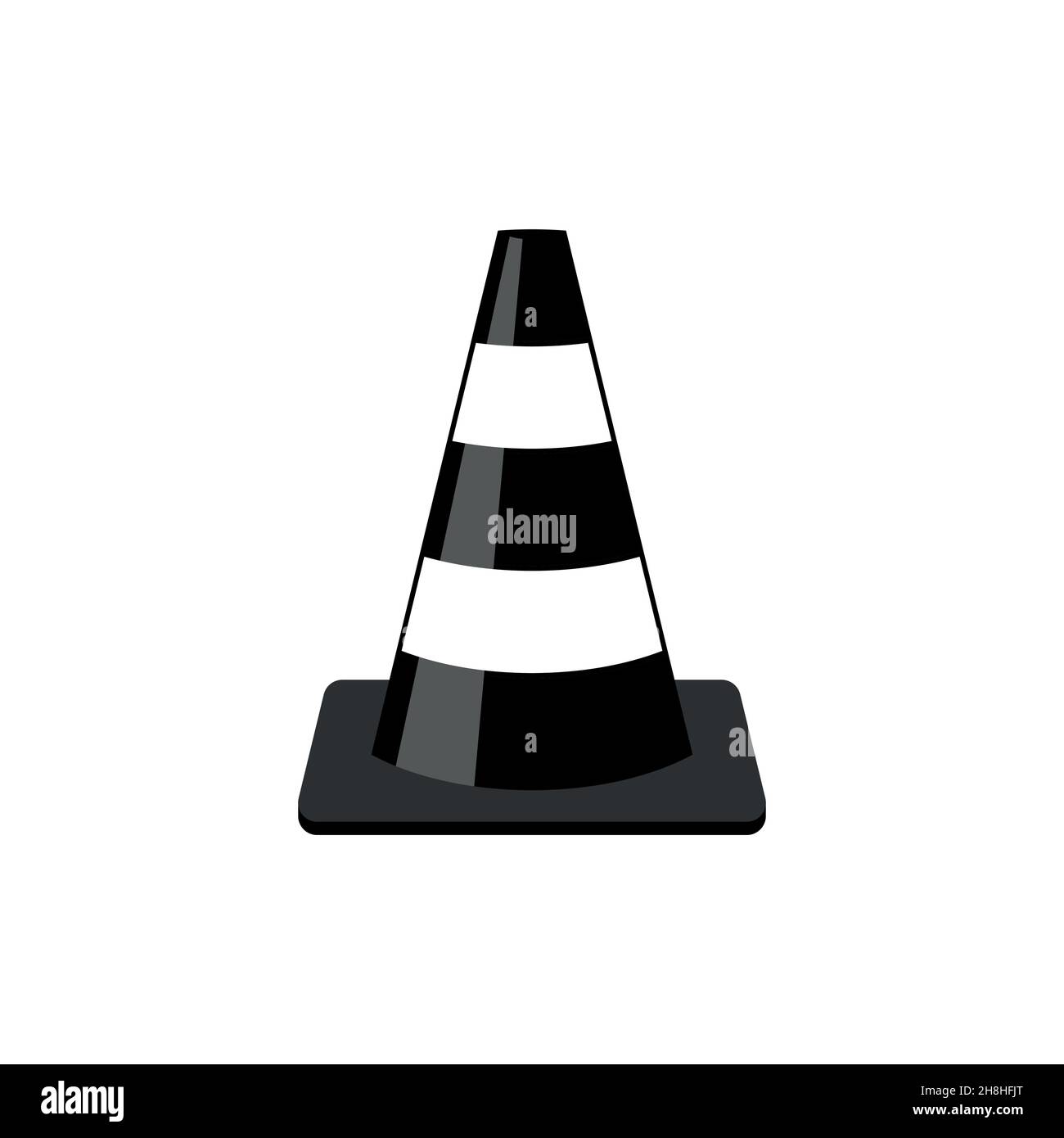 Traffic cones vector isolated object Stock Vector Image & Art - Alamy