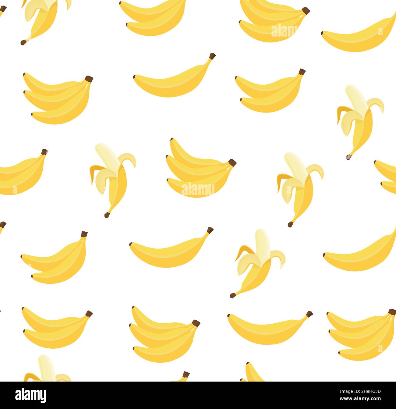 Beautiful vector seamless texture in bananas. For printing, for ...