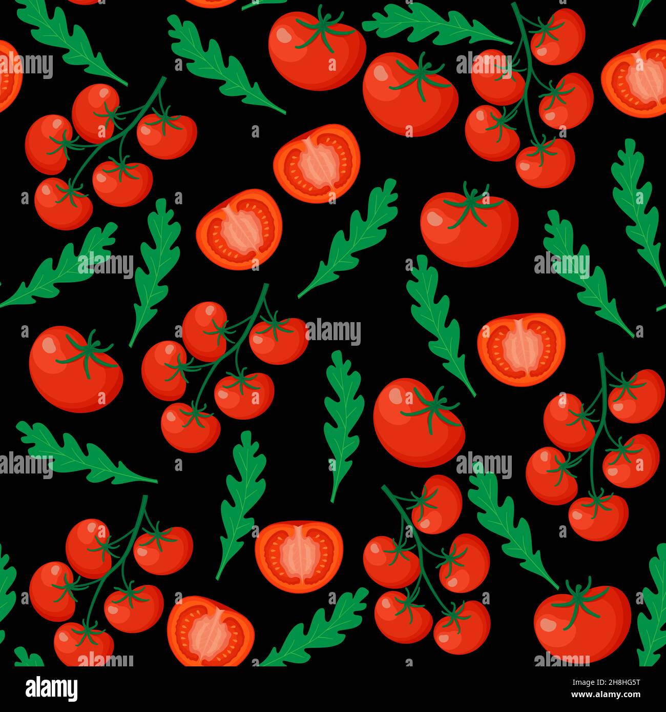 Seamless background from chopped ripe tomatoes isolated on white ...