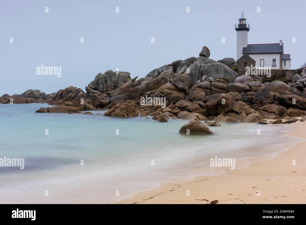 France, Finistere, Pagan country, Legend coast, Brignogan Plages, Beg ...