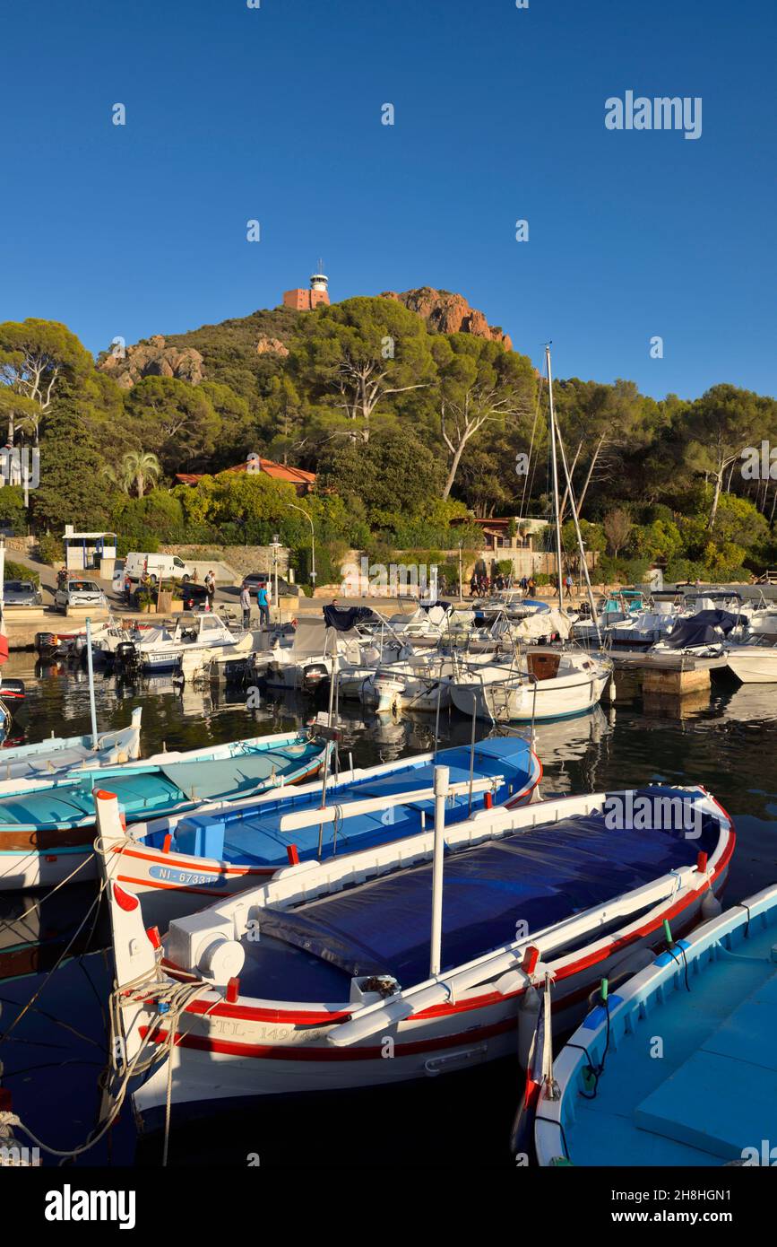 France, Var, Saint Raphael, Dramont, Massif de l'Esterel (Esterel ...