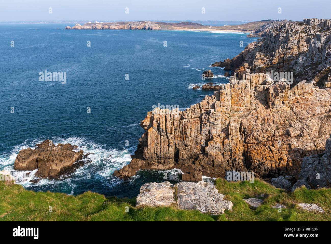France, Finistere, Cornouaille, Crozon Peninsula, Camaret sur Mer, Pen ...