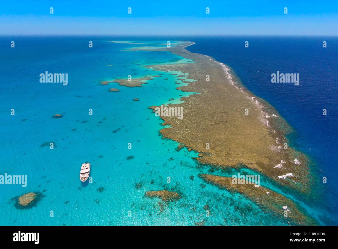 Egypt, Red Sea, gulf of Suez, strait of Gubal, Sh'ab Mahmud reef near ...