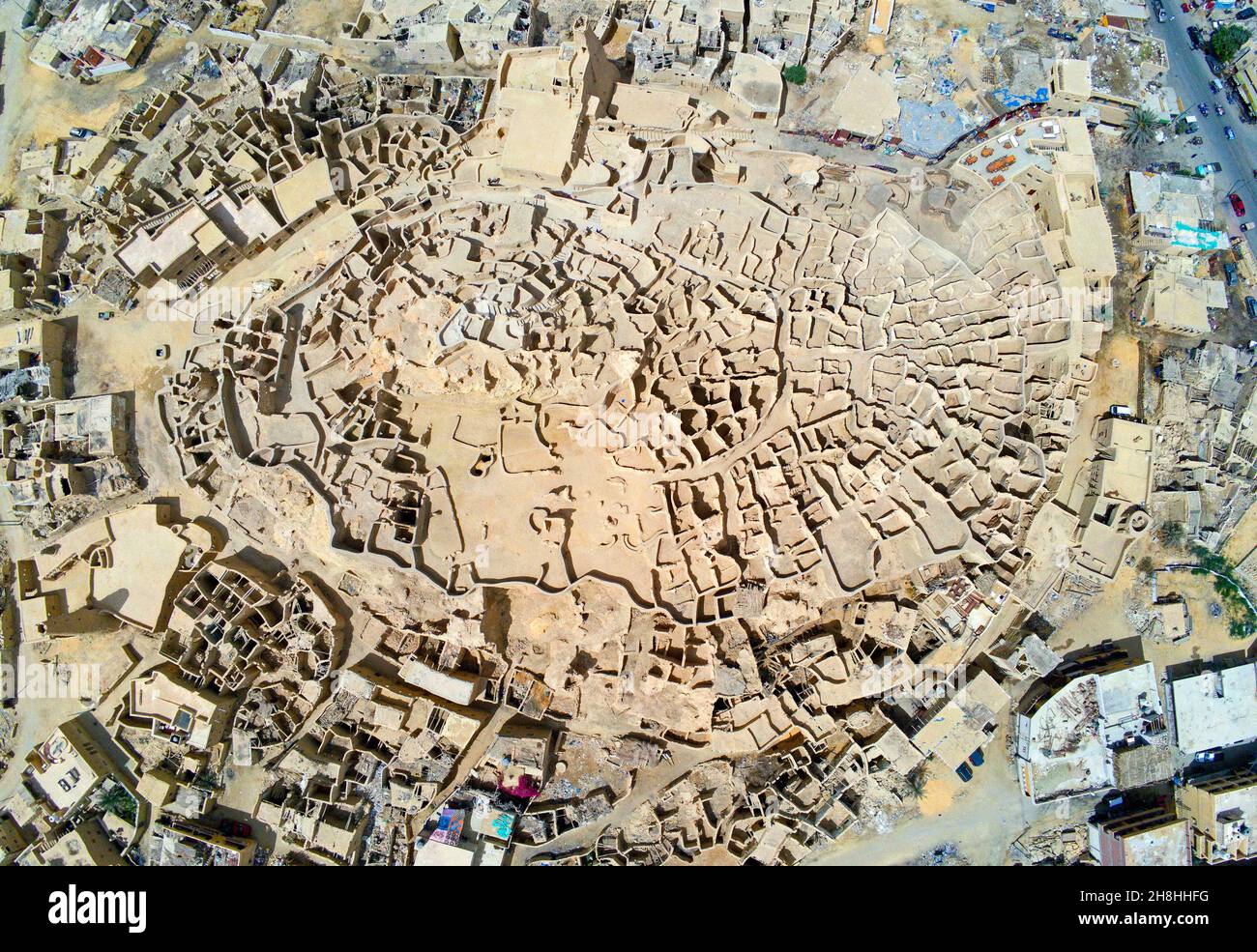 Siwa oasis, egypt aerial hi-res stock photography and images - Alamy