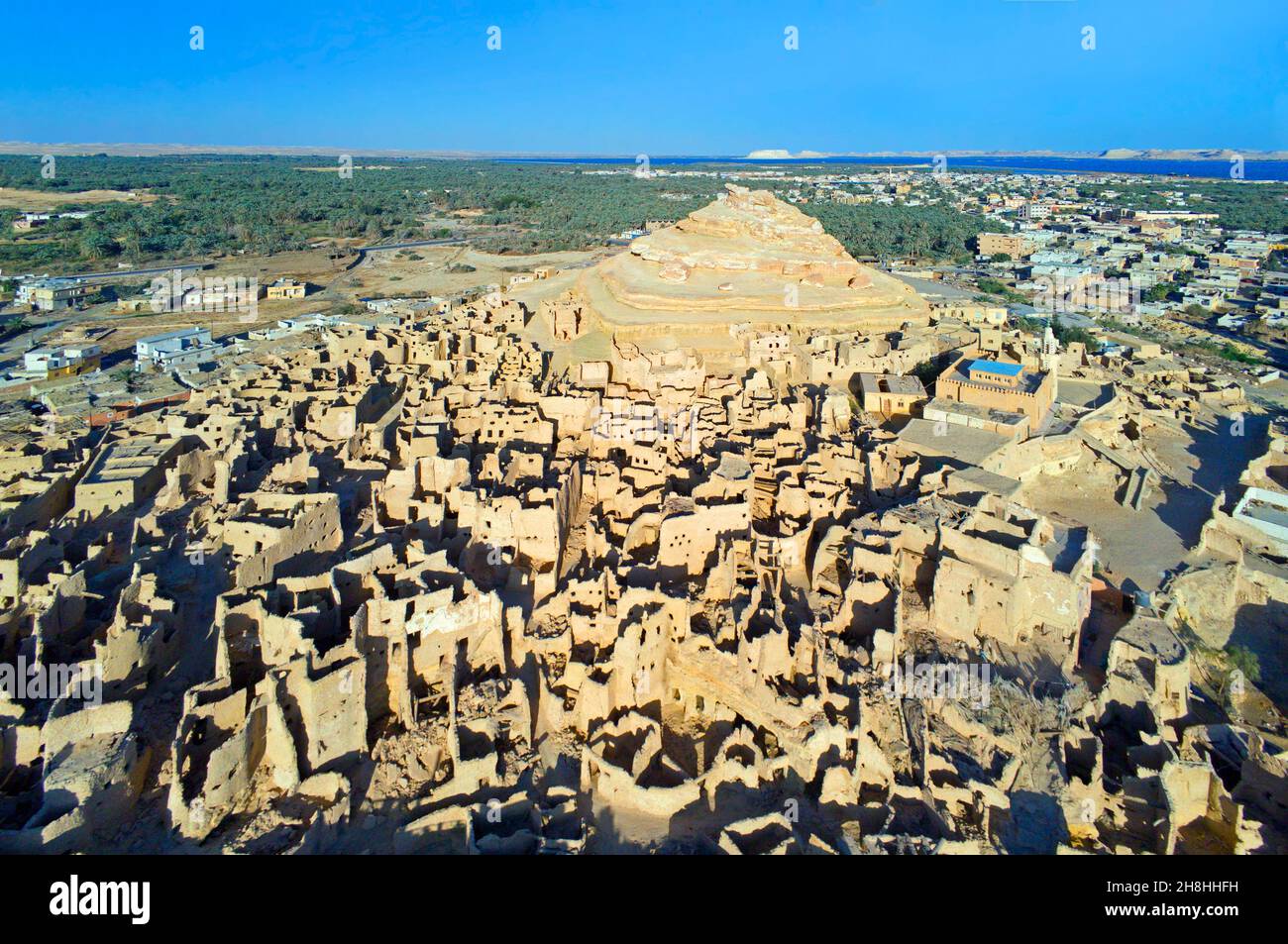 Egypt, Libyan desert, governorate of Marsa Matruh, Siwa oasis, the ...