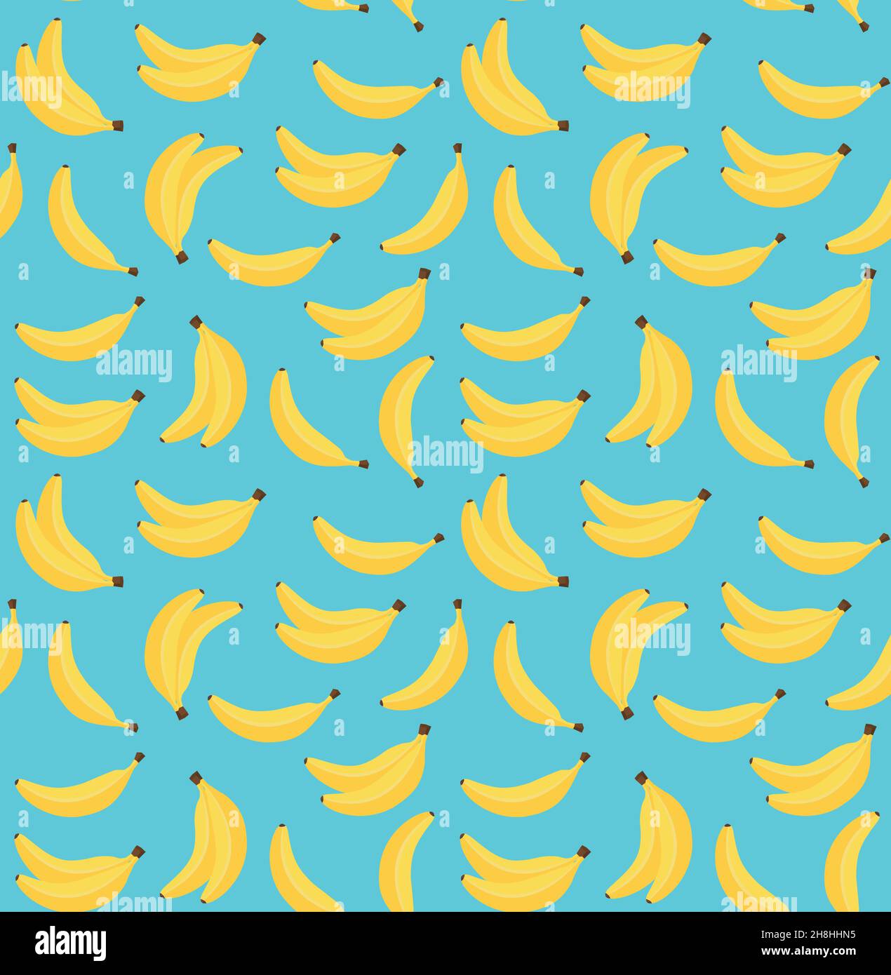 Beautiful vector seamless texture in bananas. For printing, for ...