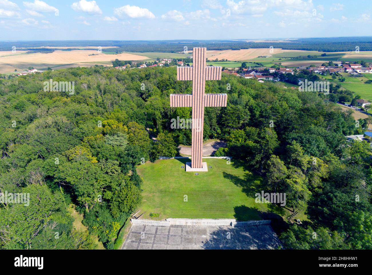 France, Haute-Marne, Colombey-les-deux-Eglises, Memorial Charles de ...