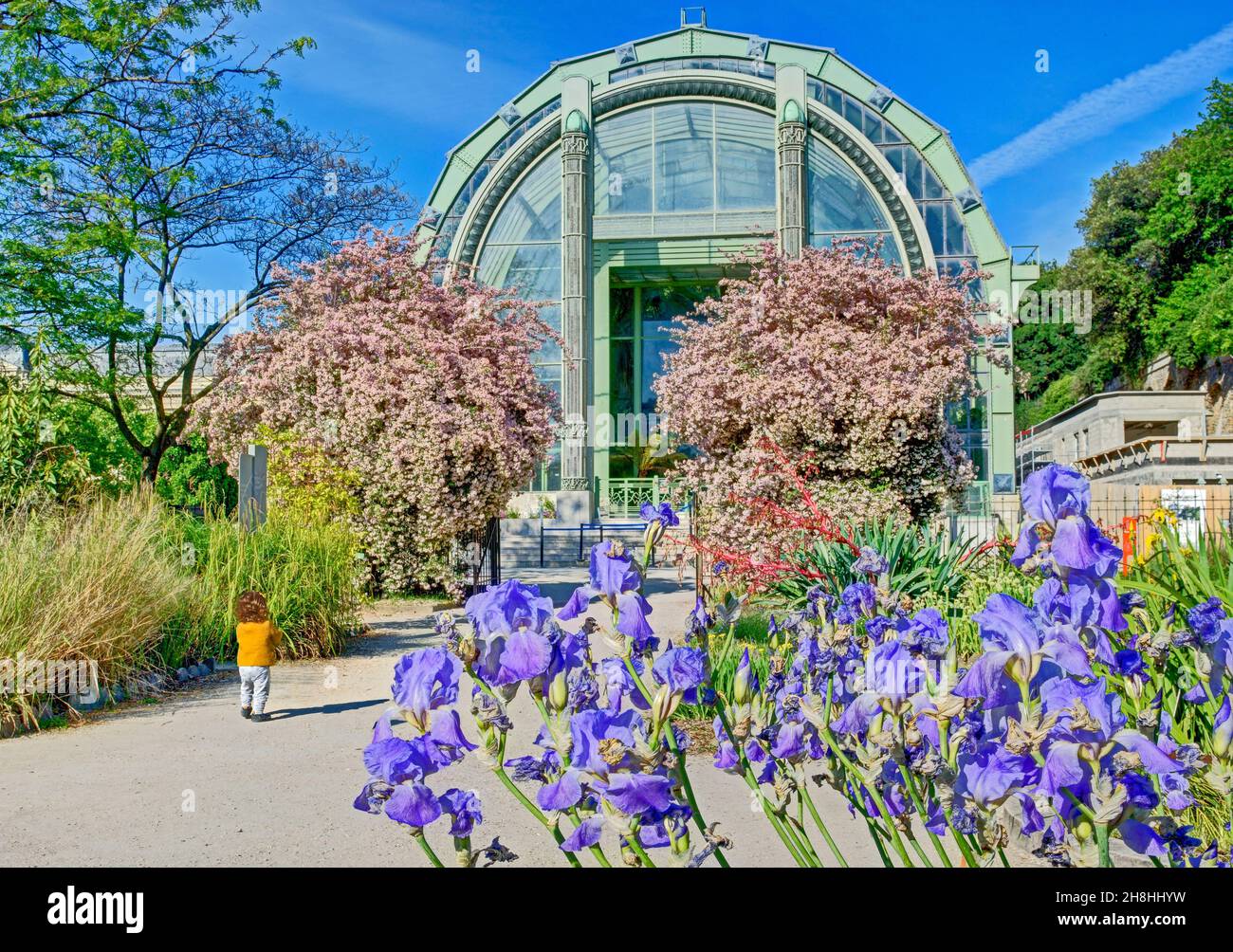 France, Paris, jardin des Plantes (botanical garden), the garden of the ...