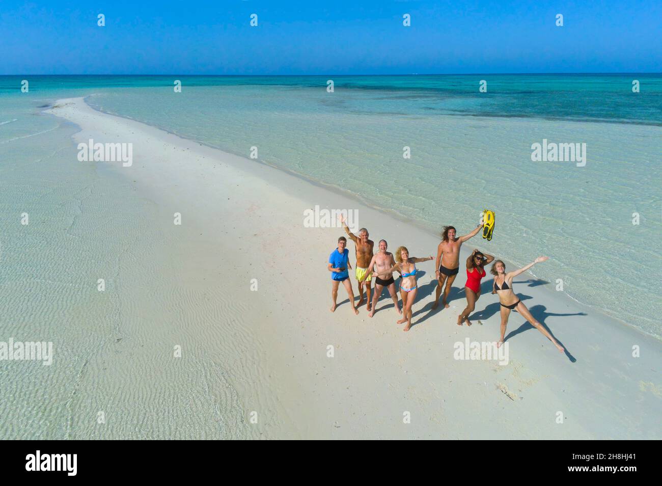 Egypt, Red Sea, gulf of Suez, strait of Gubal, near Sharm-el-Sheikh ...