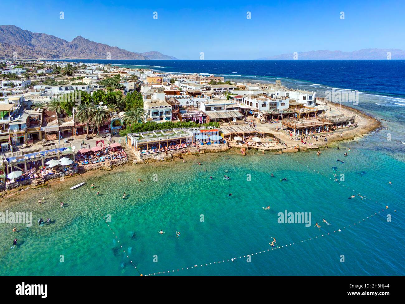Egypt, Sinaï, Dahab, (aerial view Stock Photo - Alamy