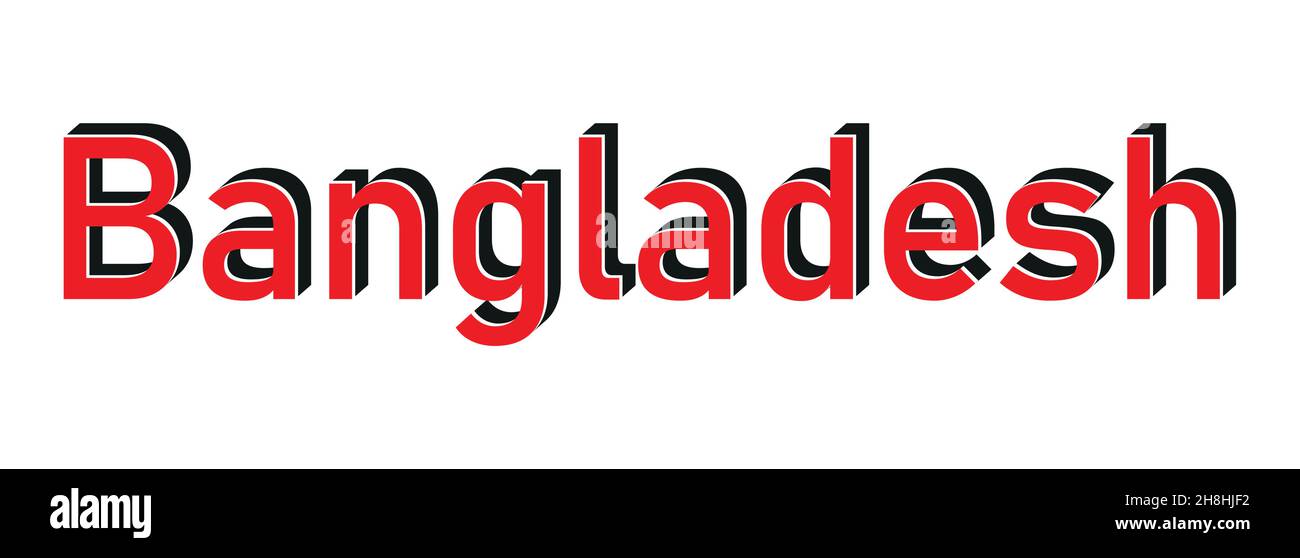 Bangladesh logo map vector icon hi-res stock photography and images - Alamy