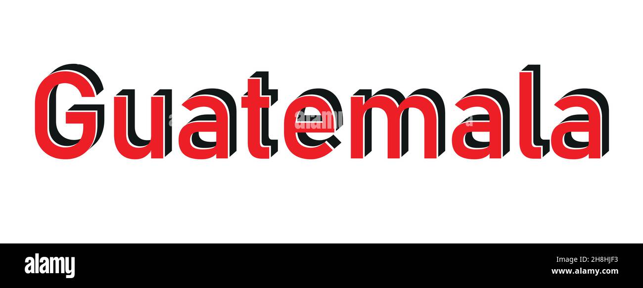 New Guatemala grunge rubber stamp on a white background. Vector ...