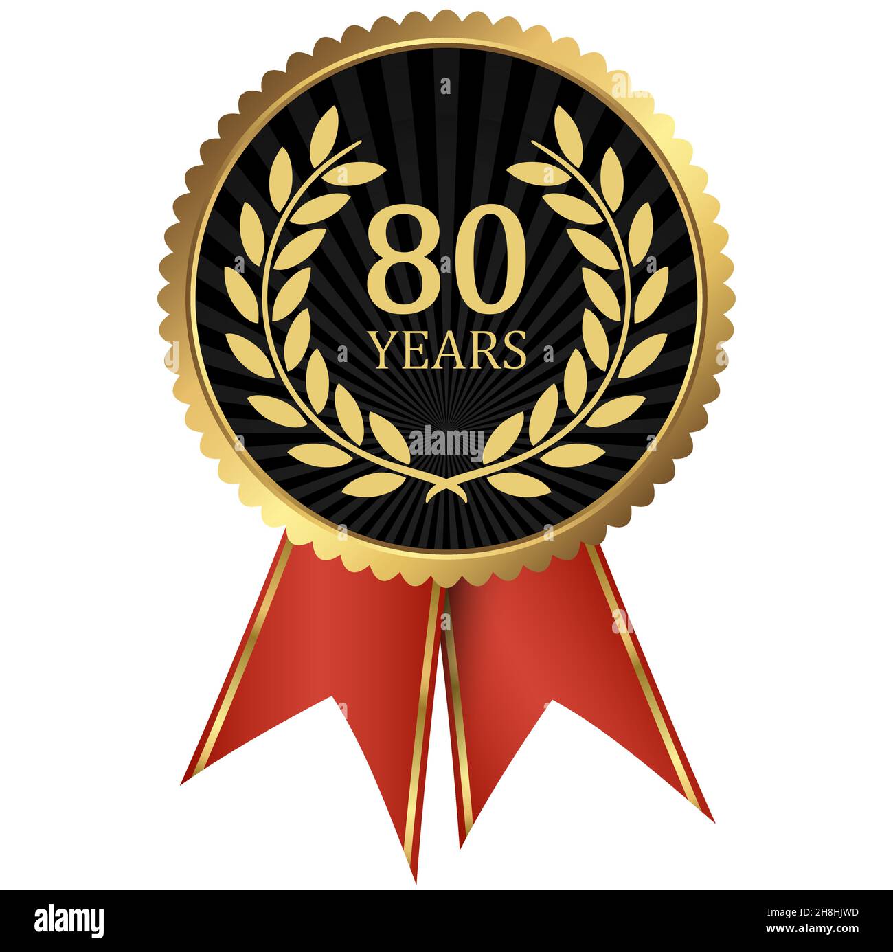 eps vector file with golden medallion with laurel wreath for success or ...