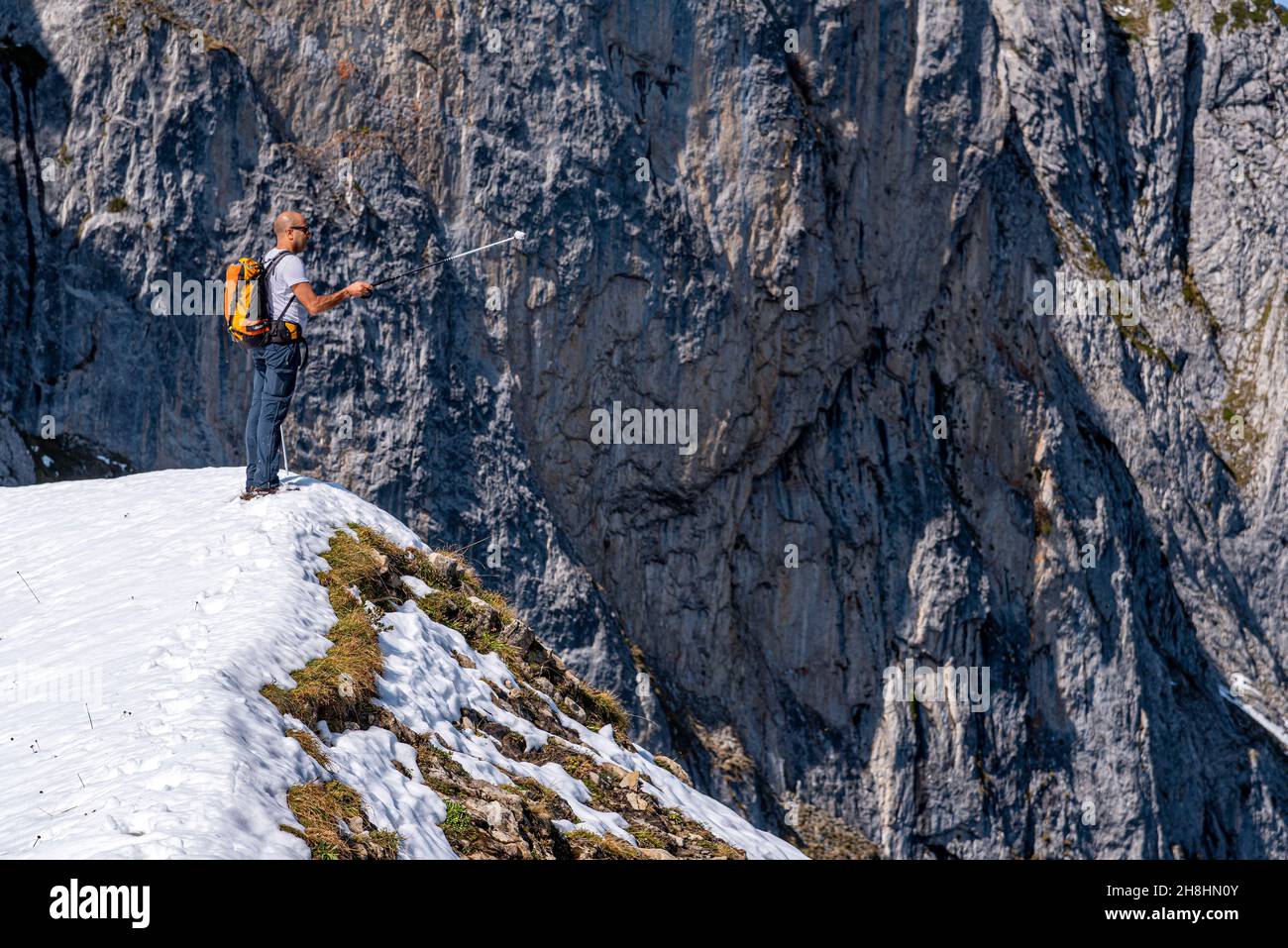 France, Savoie, massif and Bauges regional nature park, École-en-Bauge ...