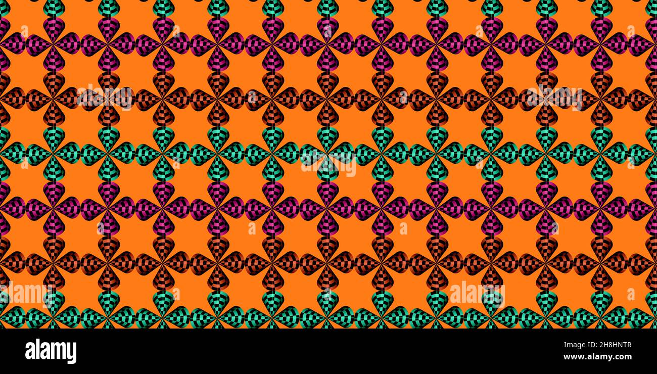 3d rendering abstract capsule colorful background. Seamless pattern ...