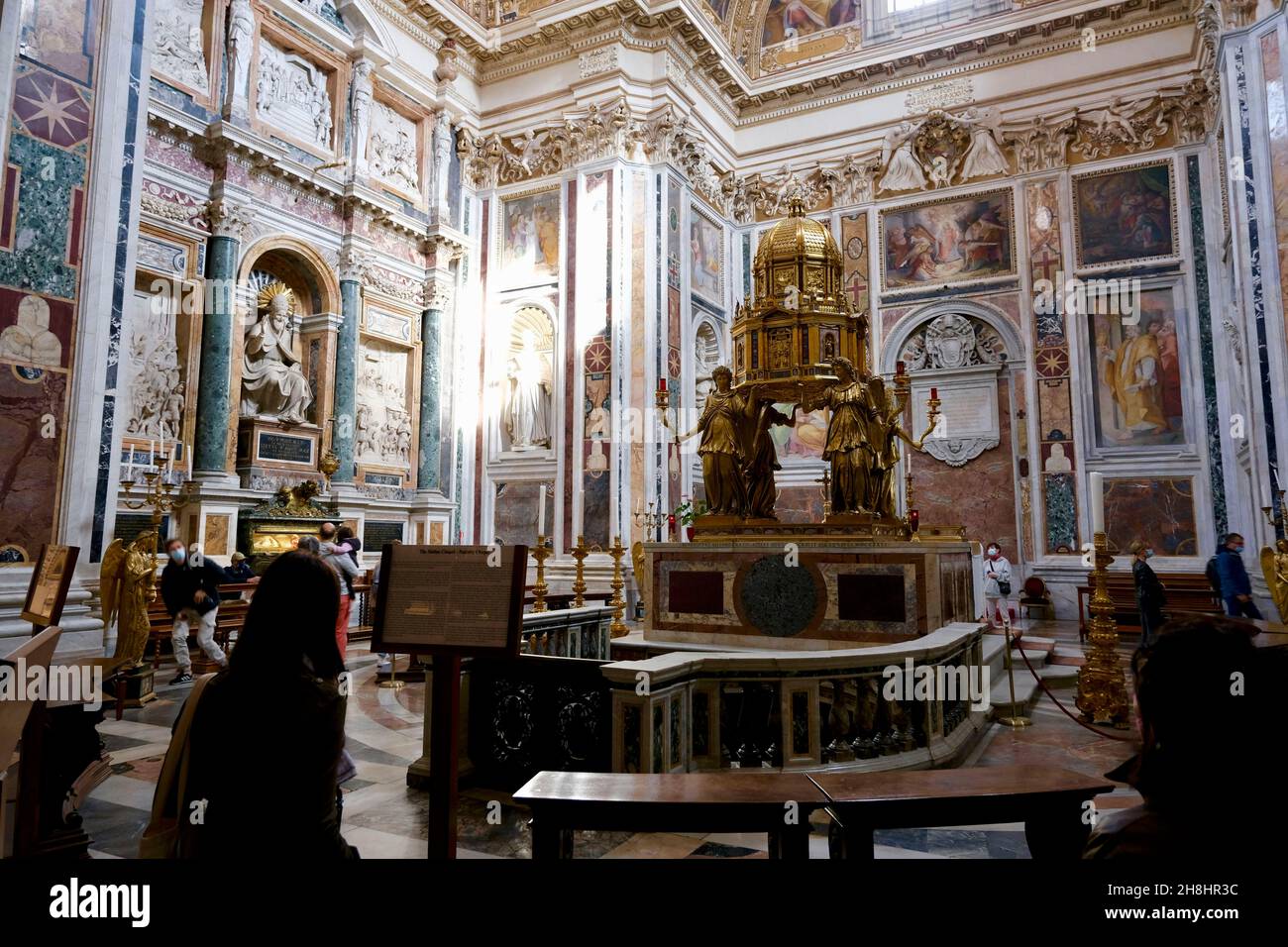Italy, Lazio, Rome, historical center listed as World Heritage by ...