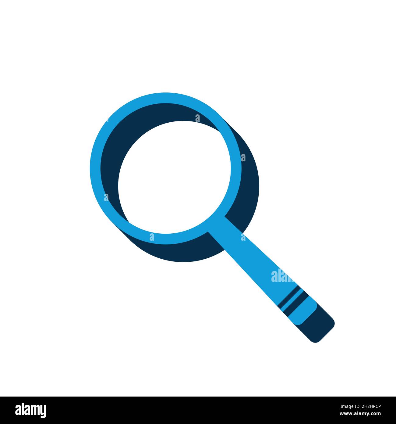 vector icon magnifier isometric. 3d sign isolated on white background ...