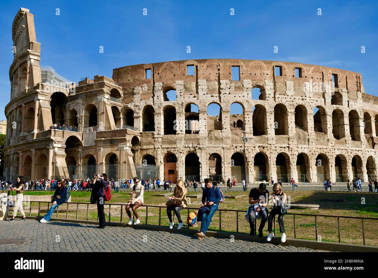 Italy, Lazio, Rome, historical center listed as World Heritage by ...